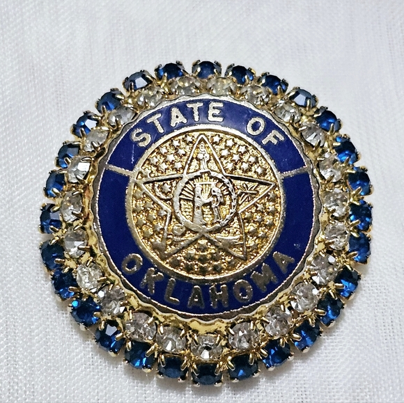 Cinerama | Jewelry | Cinerama Great Seal Of The State Of Oklahoma 97 15 ...